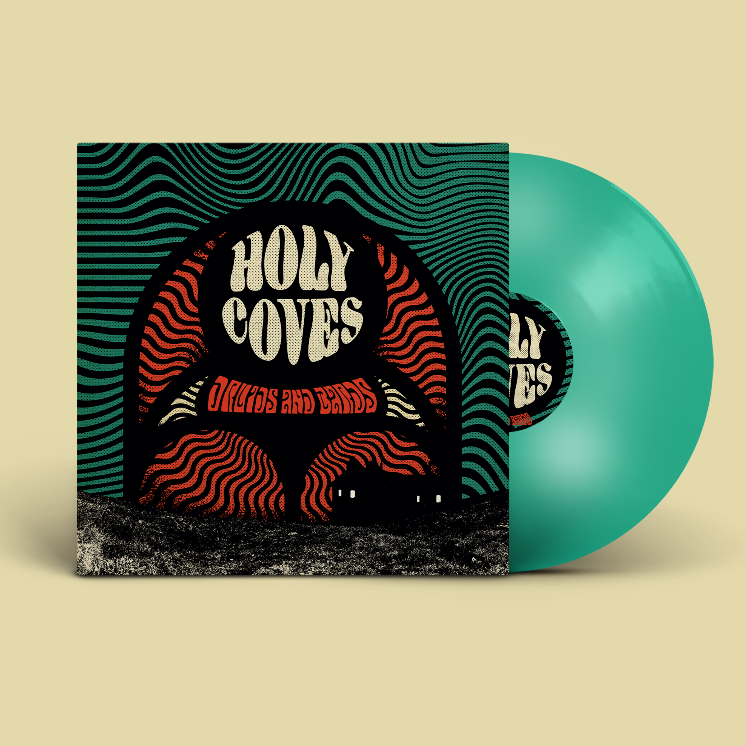 'DRUIDS AND BARDS' TRANSLUSENT GREEN 12" VINYL [SIGNED] – Holy Coves